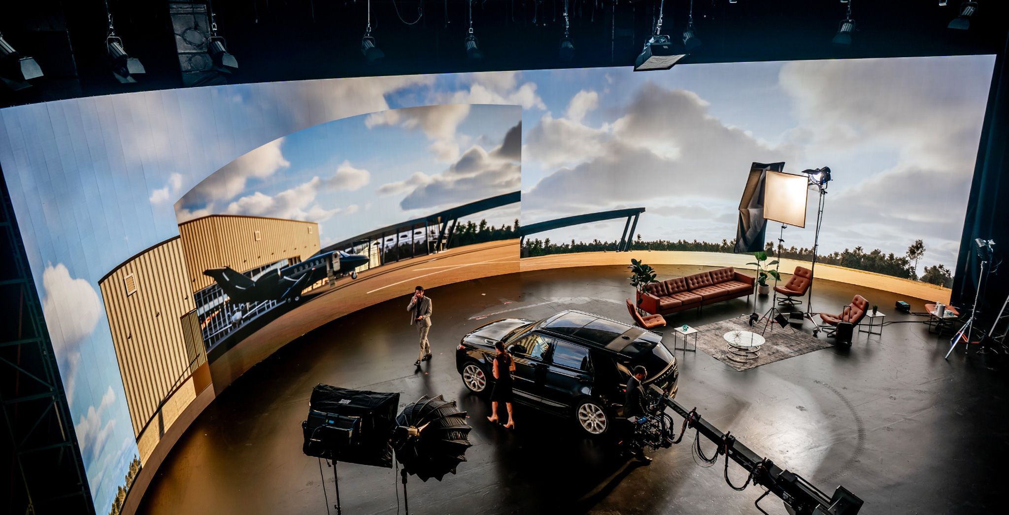 Production and Broadcasting services| LED Wall and Virtual production ...