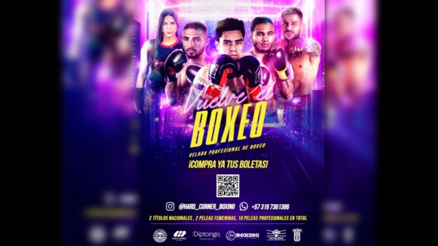 Mediapro Colombia producirá velada de boxeo en Bogotá