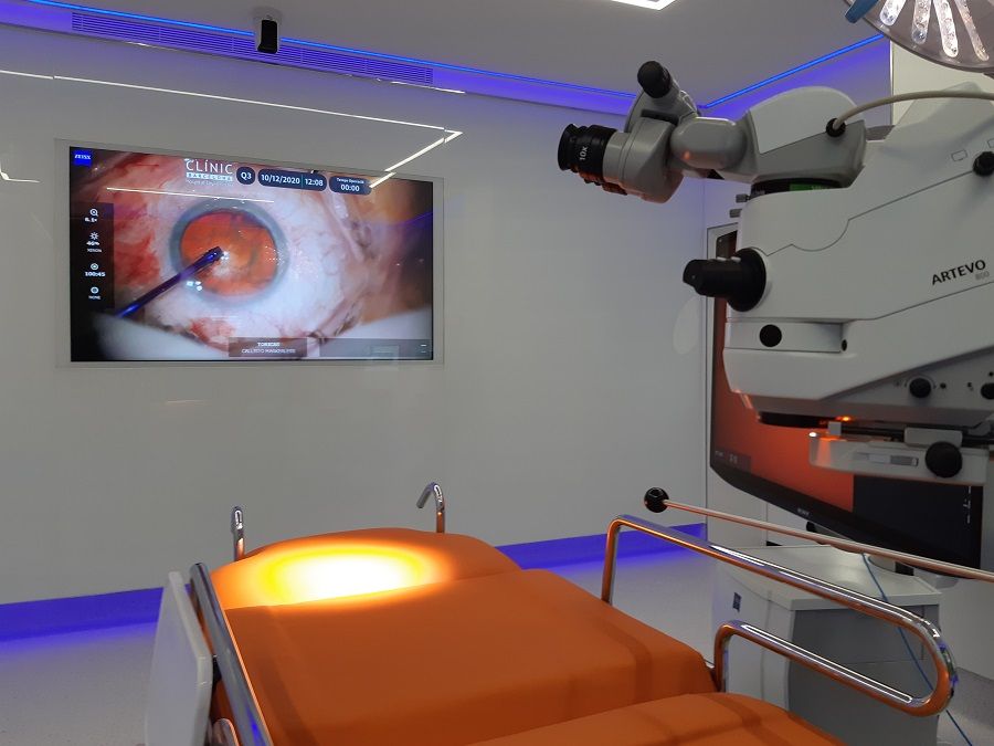 OPHTALMOLOGY SURGICAL BLOCK. HOSPITAL CLÍNIC I Unitecnic